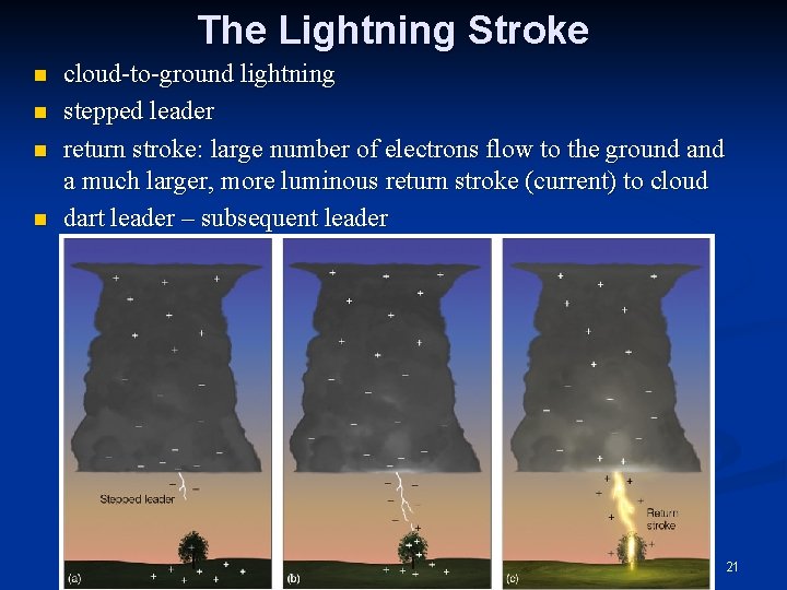 Chapter 10 Thunderstorms and Tornadoes Thunderstorms n Tornadoes