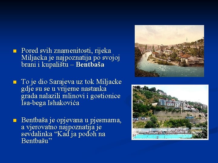 Izvor rijeke Bosne i rijeka Miljacka Izvor rijeke