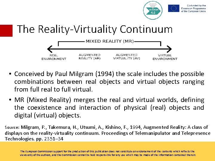 Augmented Reality AR and Virtual Reality VR for