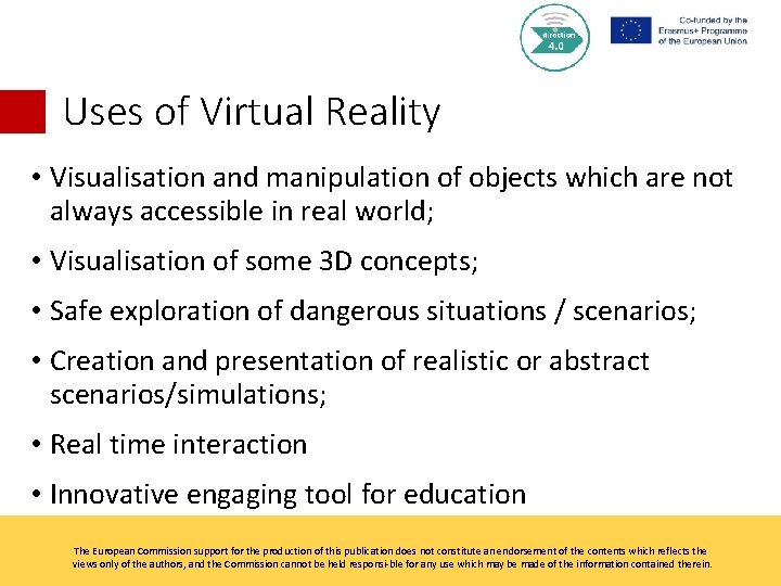 Augmented Reality AR and Virtual Reality VR for