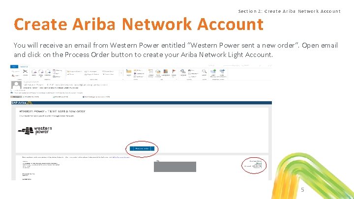 Ariba Light Account Supplier User Guide Contents Slide