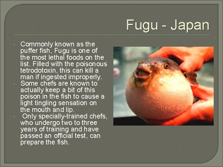 Food Tourism What Is it the pursuit of