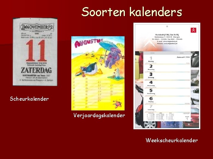 Les 1 meten tijdsbegrippen Wat moet je kennen