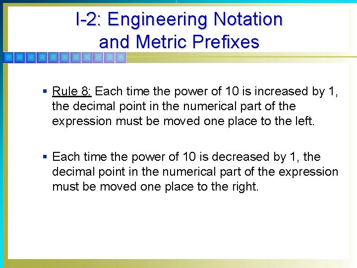 Introduction to Powers of 10 Topics Covered in