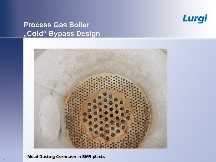 Metal Dusting Corrosion in Steam Reforming Plants J