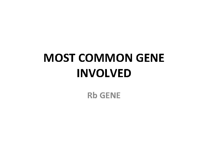 Pathology of retinoblastoma Dr ajit nambiar objectives What