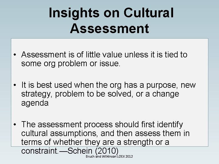 Understanding Culture as one Essential Ingredient of Information