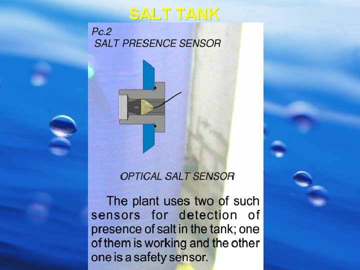 TECHNOLOGY AND INSTALLATION FOR SODIUM HYPOCHLORIDE PRODUCTION ON