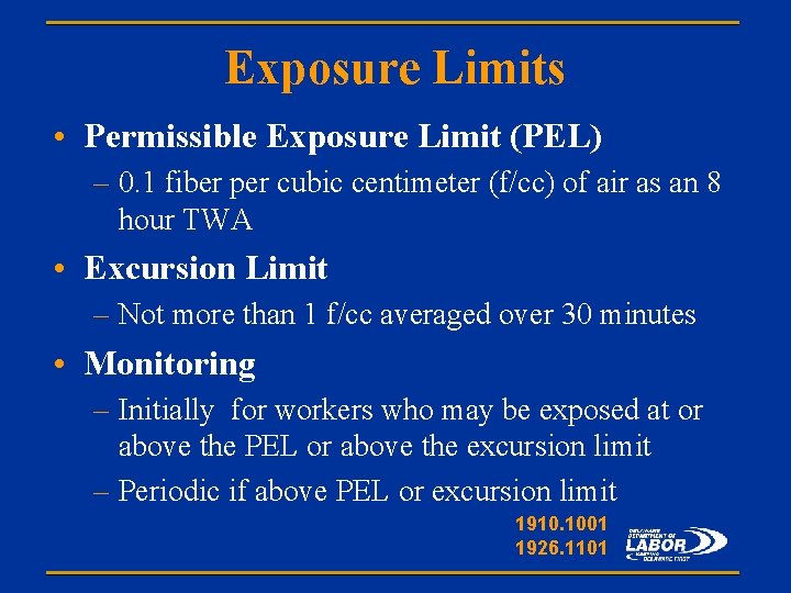 Office of Safety Health Consultation presents Health Hazards