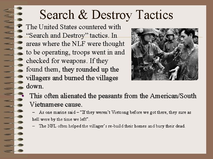 The Vietnam War and its Four Stages of