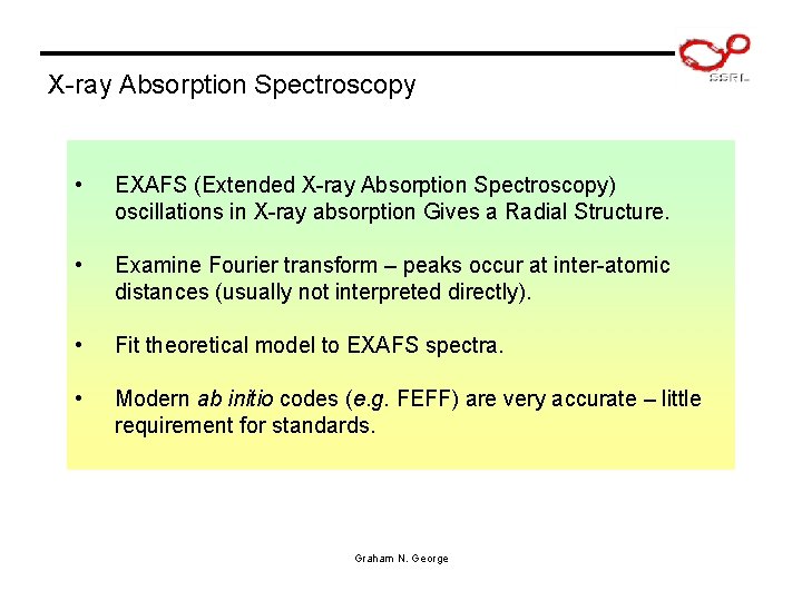 Xray Absorption Spectroscopy of Molybdenum Enzymes Graham N