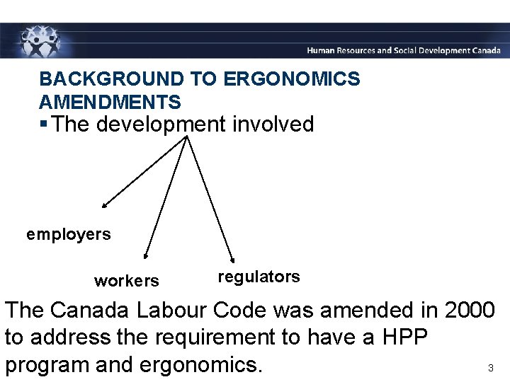 Hazard Prevention Program Canada Labour CodePart II HPP