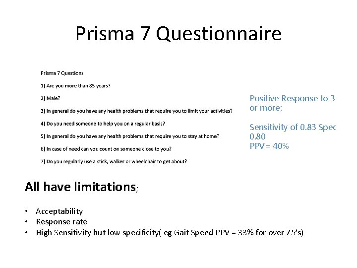 Frailty Something real or just a fad Mr