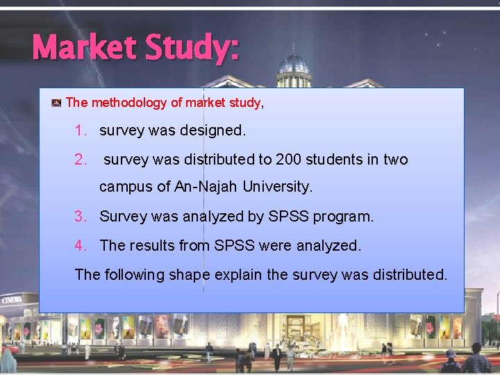 Feasibility Study for Multiple Function Mall Prepared By