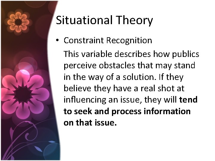 Theory of Situational and Approaches to Conflict Resolution