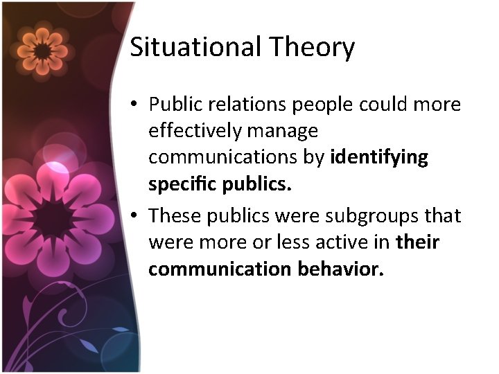 Theory of Situational and Approaches to Conflict Resolution