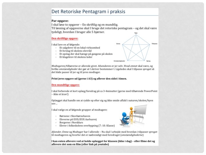 CICEROS RETORISKE PENTAGRAM DE 5 HJRNER CICEROS RETORISKE