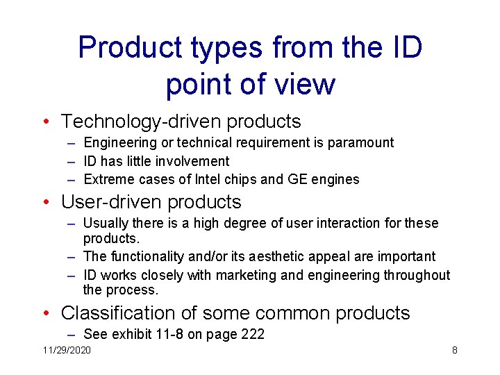 Industrial Design Teaching materials to accompany Product Design