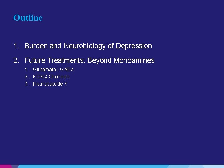 Beyond the Monoamines Neurotransmitters in the Etiology of