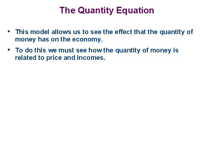 Money and Inflation An introduction Introduction In this