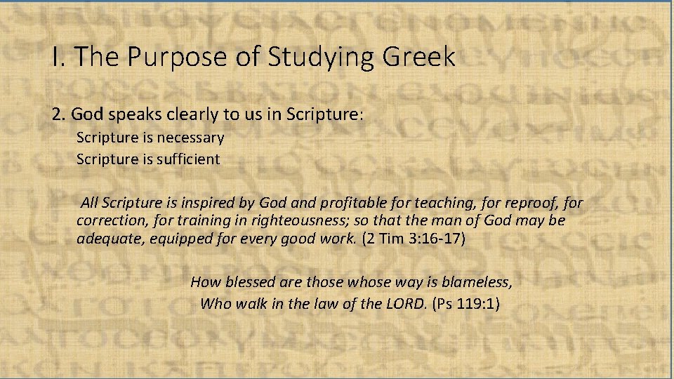 Why Study Greek Noah W Kelley Greek 1