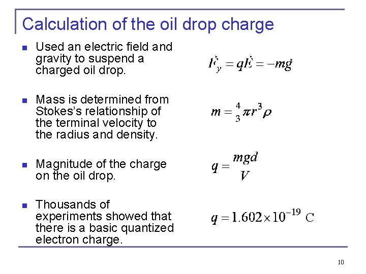 CHAPTER 3 Energy in bound system is quantized