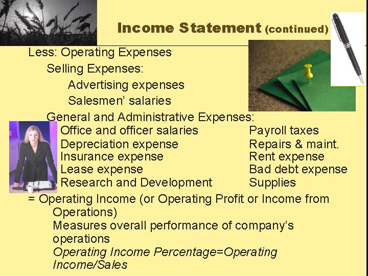 UNDERSTANDING FINANCIAL STATEMENTS INCOME STATEMENT Chapter 3 Income