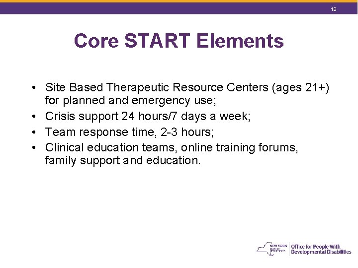 NY START Systemic Therapeutic Assessment Resources and Treatment