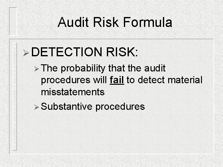 Chapter 1 Auditing Assurance and Internal Control Hall