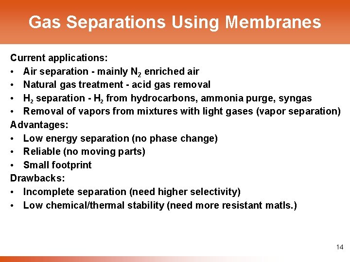 Movie of CO 2 and H 2 Permeation