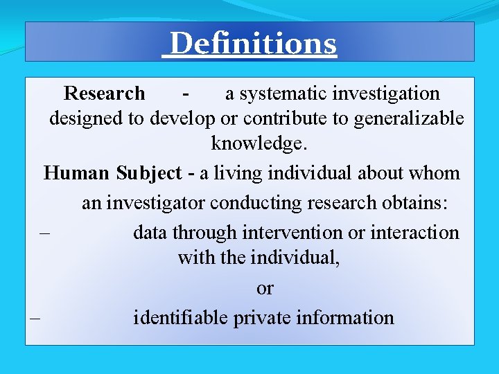 BIOETHICS OF THE MEDICOBIOLOGICAL EXPERIMENTS THE MODERN CONCEPT