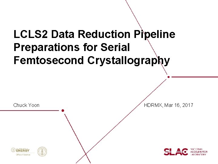 LCLS 2 Data Reduction Pipeline Preparations for Serial