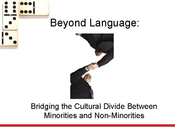 Beyond Language Bridging the Cultural Divide Between Minorities