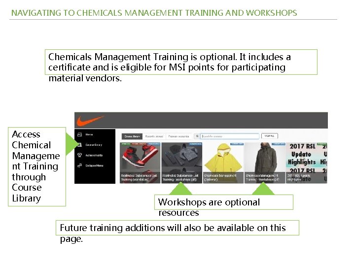 YOUR GUIDE TO NIKE CHEMISTRY TRAINING NIKE is