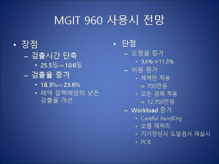 Mycobacterium tuberculosis BACTEC MGIT 960 2007 6 10