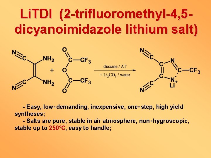 Designing new polymeric electrolytes for Lithium Ion Battery