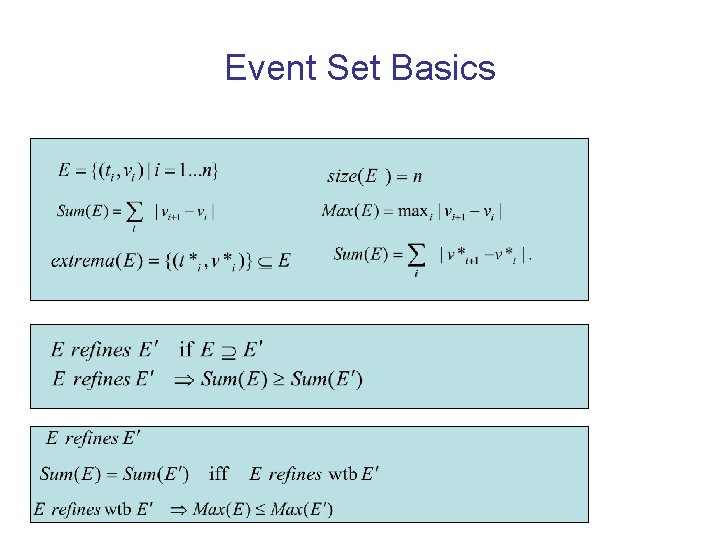 Continuity and Change Activity Are Fundamentally Related In