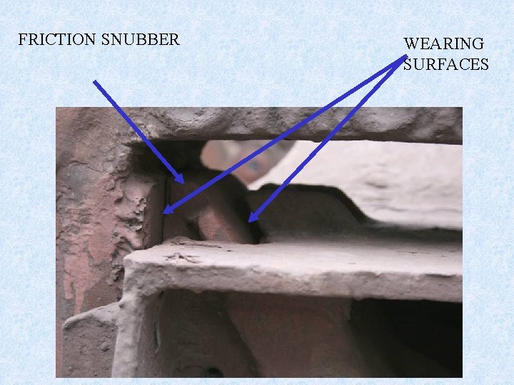 CASNUB BOGIE CAST STEEL FRICTION SNUBBER BOGIE 1972