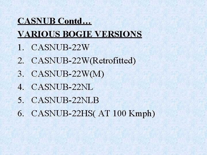 CASNUB BOGIE CAST STEEL FRICTION SNUBBER BOGIE 1972