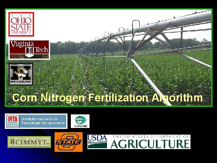 Corn Nitrogen Fertilization Algorithm Approach Predict Yield Potential