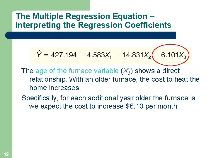 Multiple Linear Regression And Correlation Analysis Chapter 14 Multiple Linear Regression And Correlation Analysis Chapter 14
