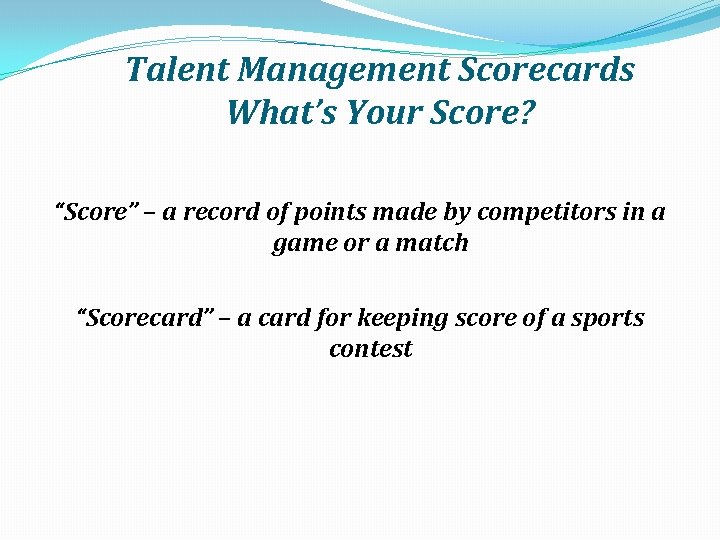 Integrated Talent Management Scorecards Insights from WorldClass ...