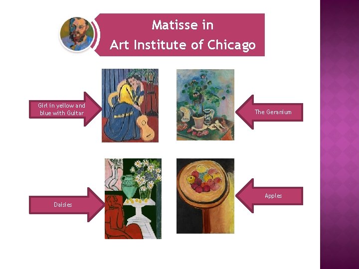 Henri Matisse The Purple Robe HENRI MATISSE 1869