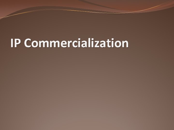 IPR Orientation for Thesis Students Faculty and Staff