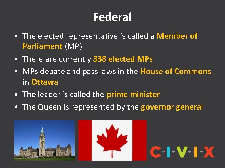 Slide Deck 5 Levels of Government What does