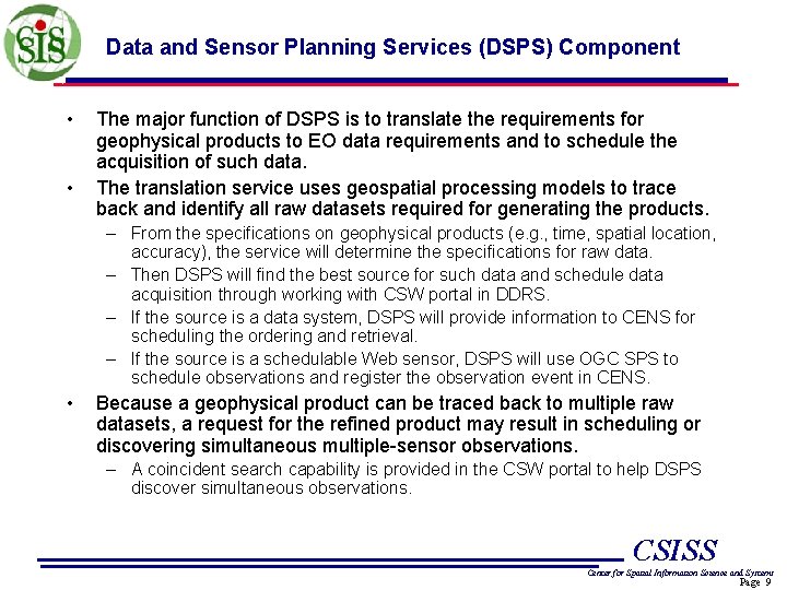 Dynamically Coupling Sensor Web with Earth System Models