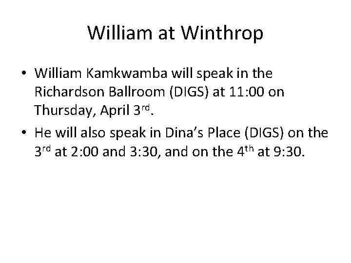 William Kamkwambas The Boy Who Harnessed the Wind