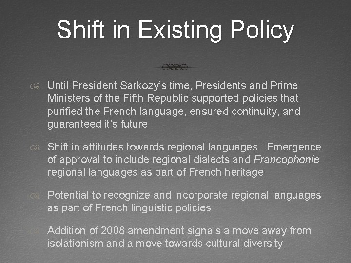 Frances Linguistic Heritage The Toubon Law and Regional