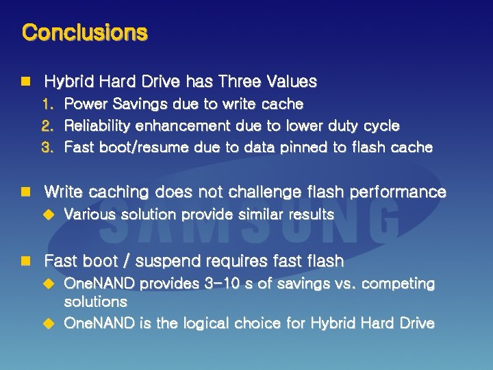 Performance Modeling Hybrid Hard Drive Don Barnetson Associate
