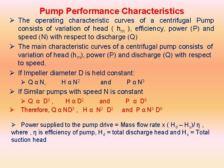 Working Performance of centrifugal Pump Fluid Mechanics DTE112